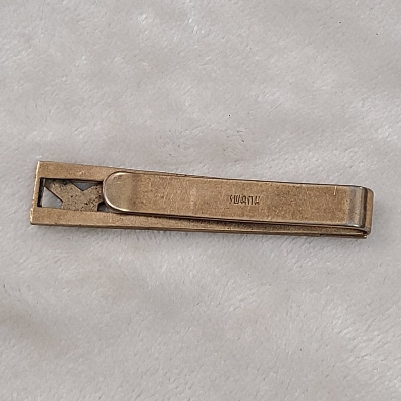 Vintage Swank Gold Tone Personalized Money Clip - Etsy