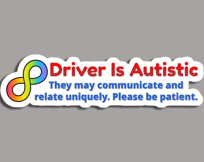 Accessibility Sticker Set 3 Piece 3 Waterproof Vinyl Sticker Set for ...