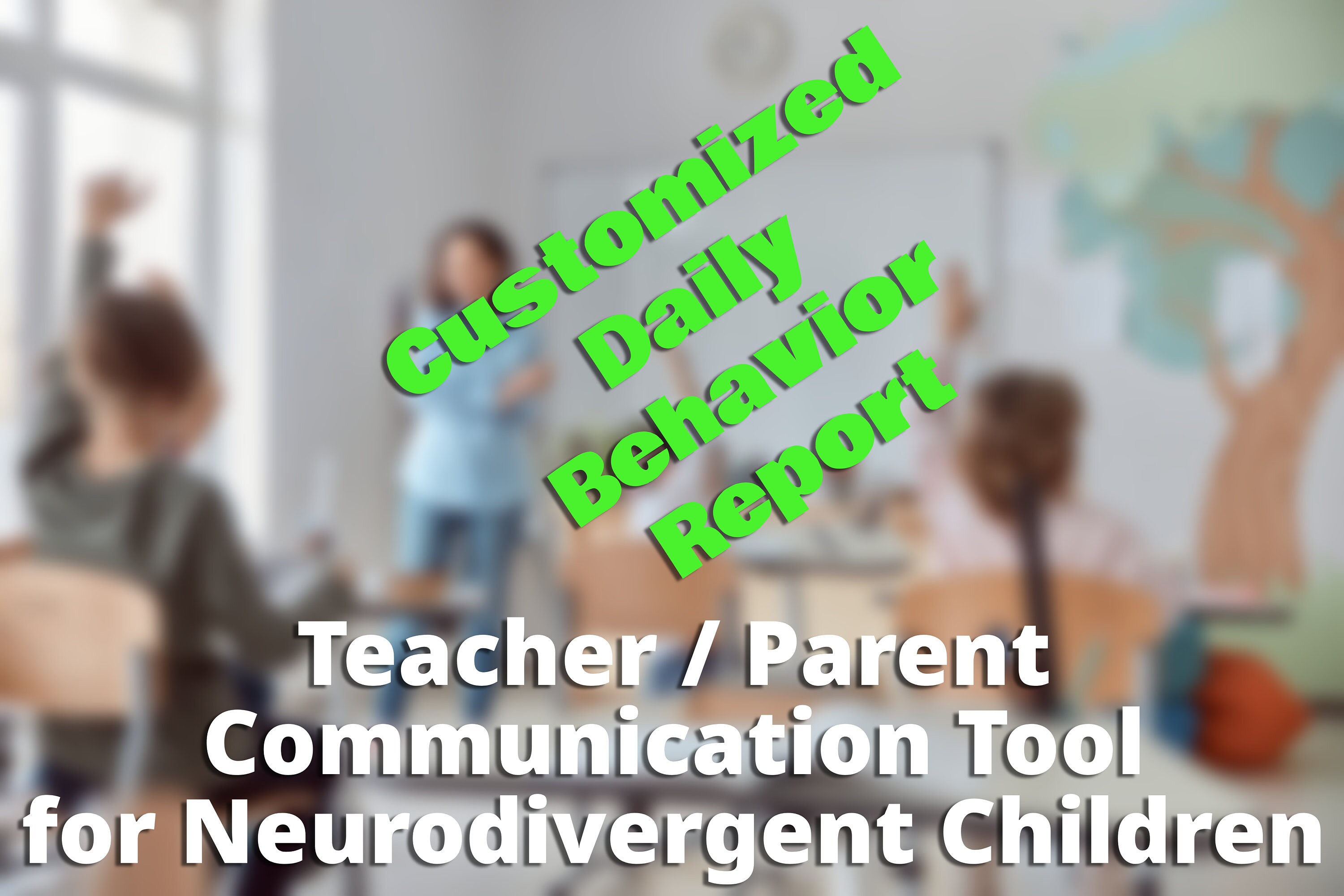 Customized Printable Daily Behavior Report for Neurodivergent - Etsy