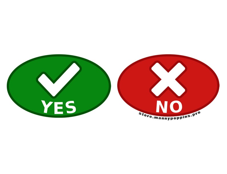 Printable Yes/no Communication Board and Cards - Etsy