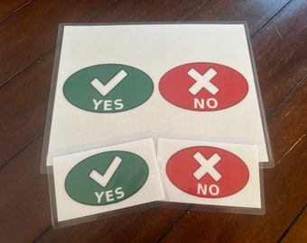 Printable Yes/no/help Communication Board and Cards - Etsy
