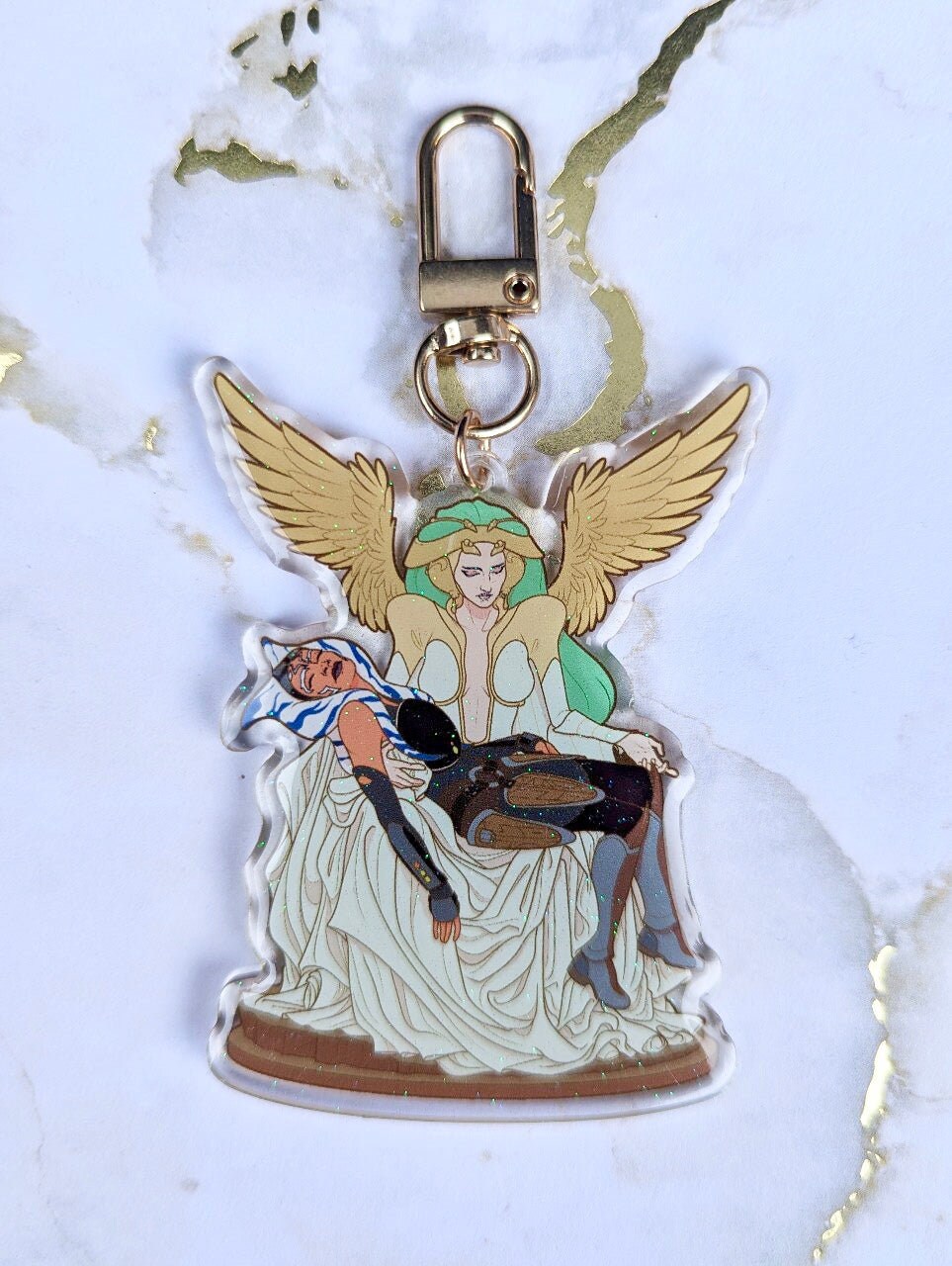 Guardian of Light Keychains - Etsy