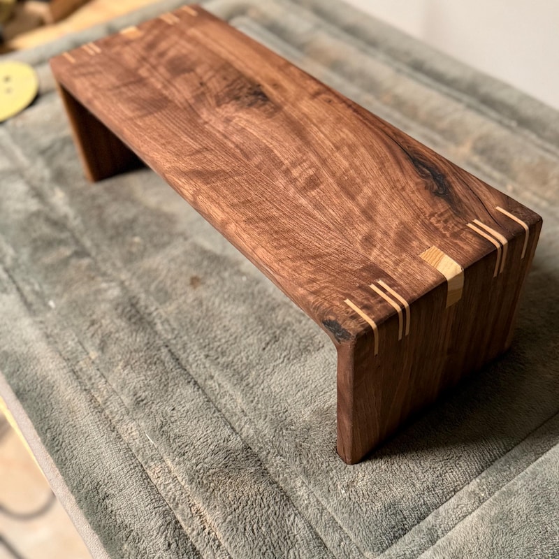 Wood Monitor Stand - Etsy