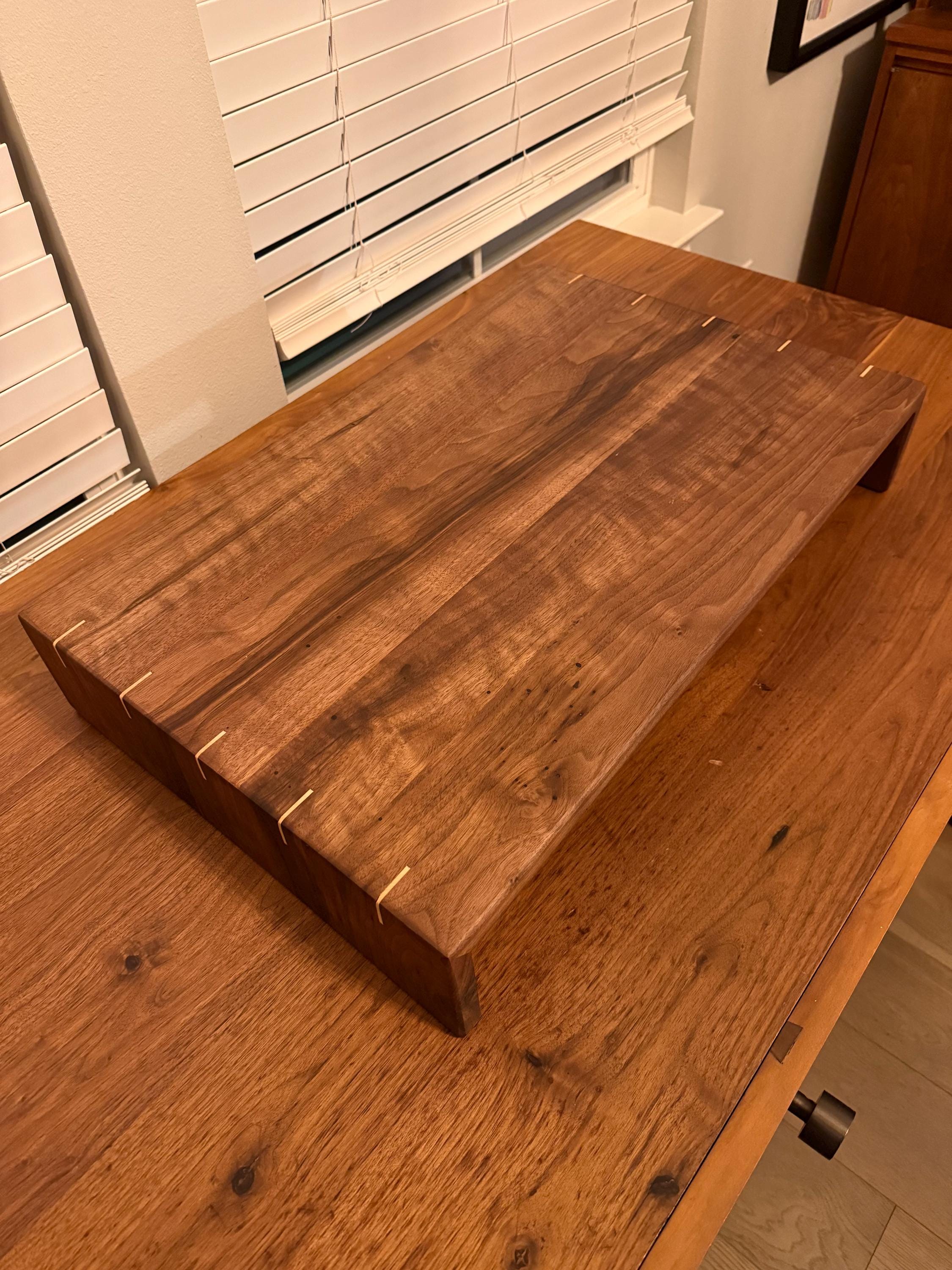 Hardwood Turntable Riser (multiple Lumber Options and Joinery Methods ...