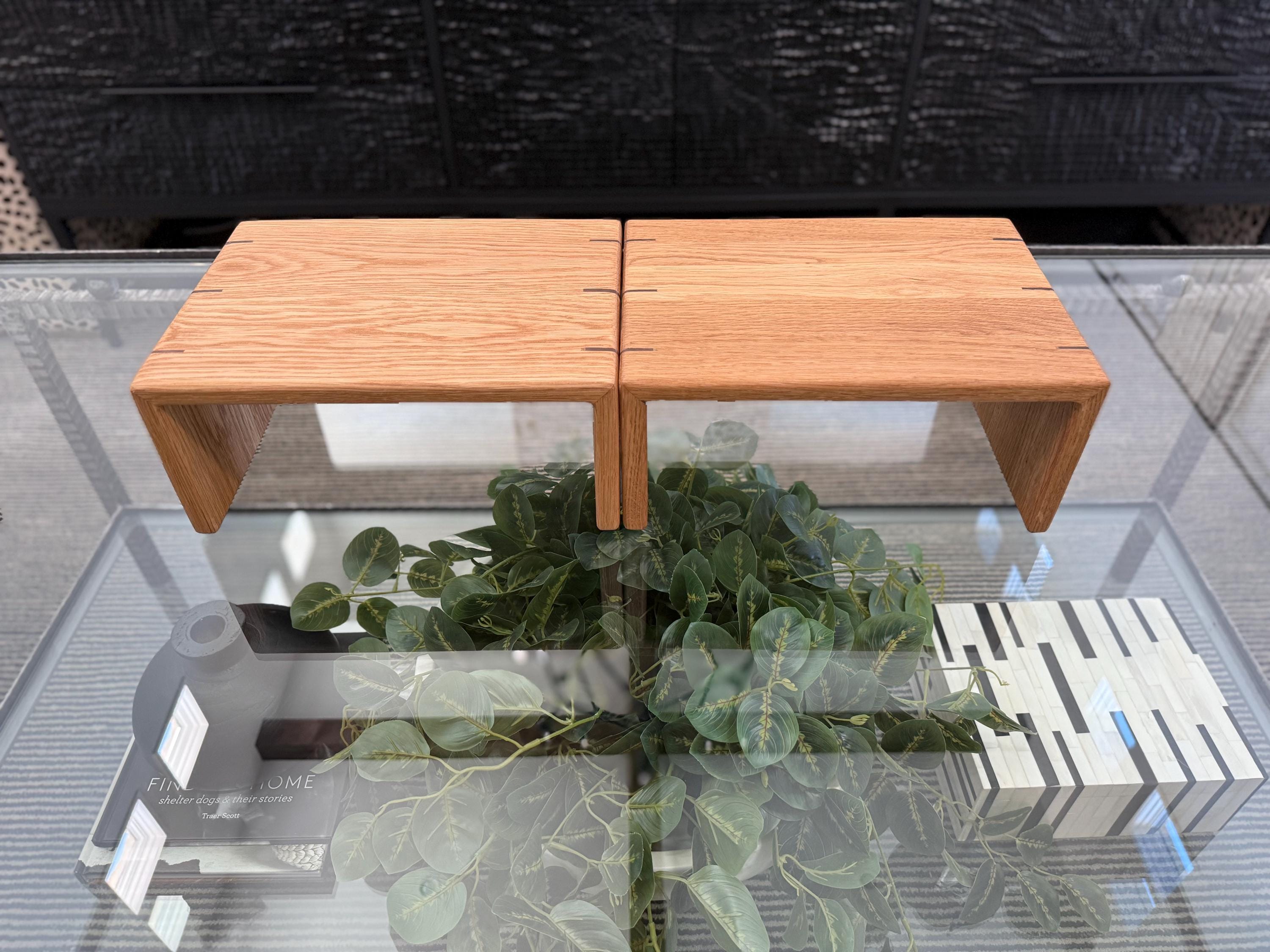 Hardwood Desktop Monitor Riser (multiple Lumber Options and Joinery ...