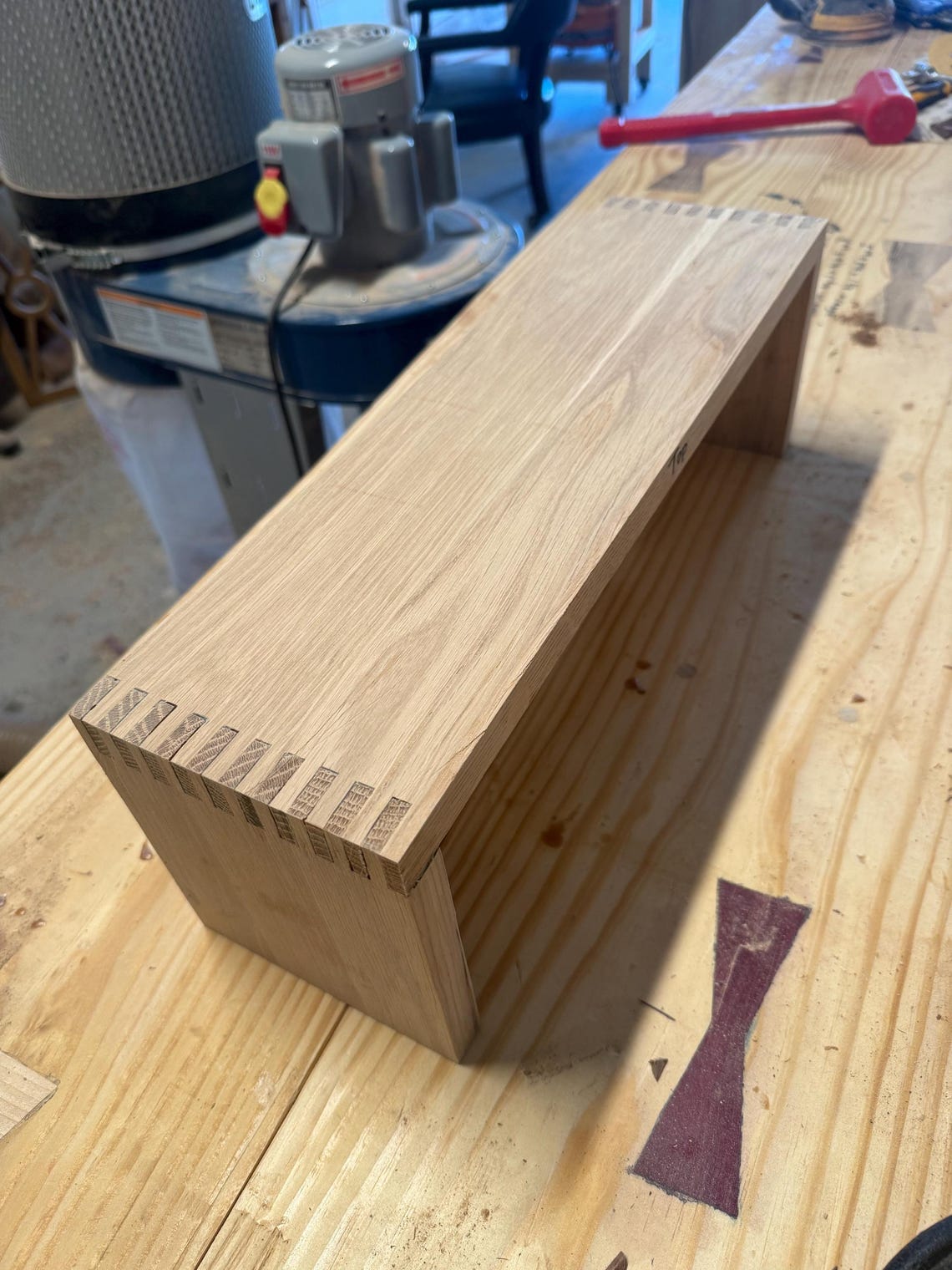 Hardwood Desktop Monitor Riser (multiple Lumber Options and Joinery ...
