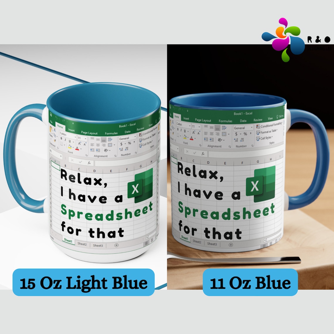 Relax I Have a Spreadsheet for That Mug, Excel Coffee Mug, Spreadsheets ...