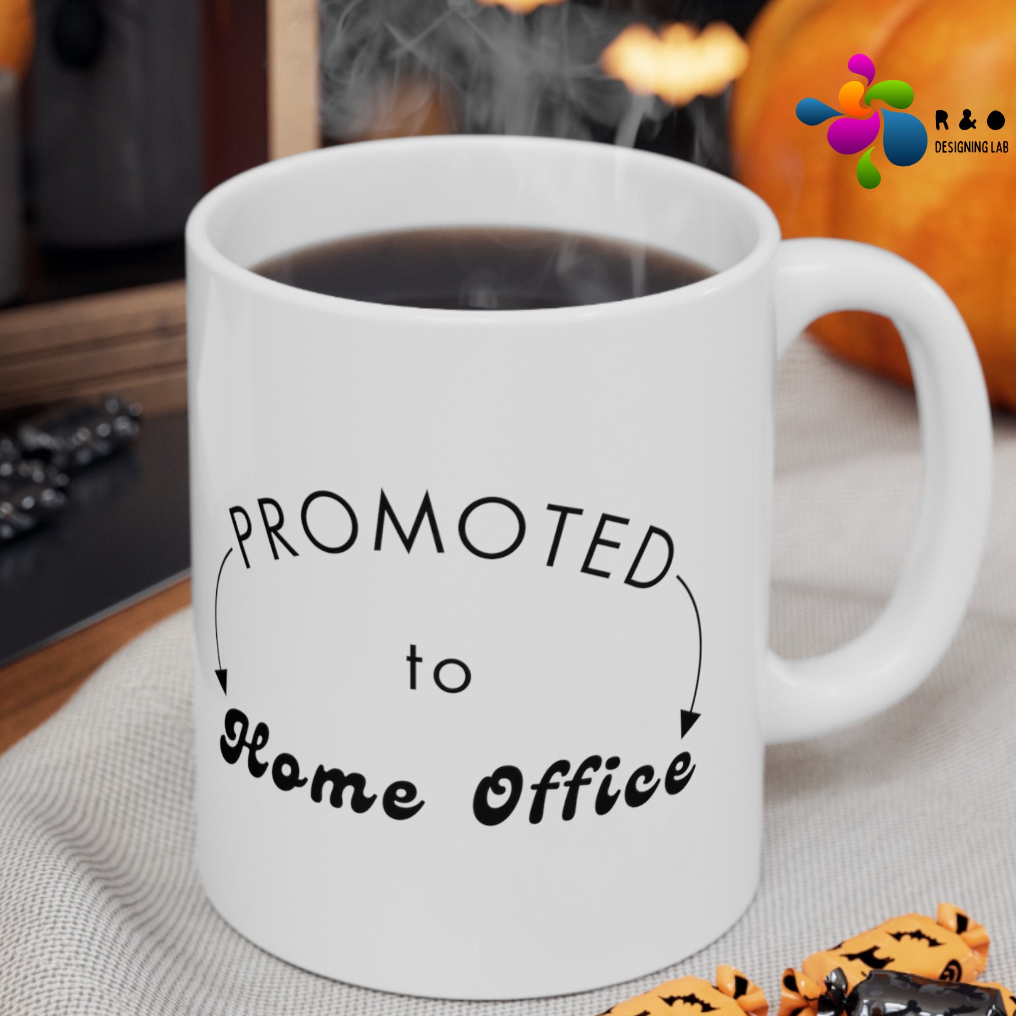 Home Office Mug Promoted to Home Office Mug Telework Gift - Etsy