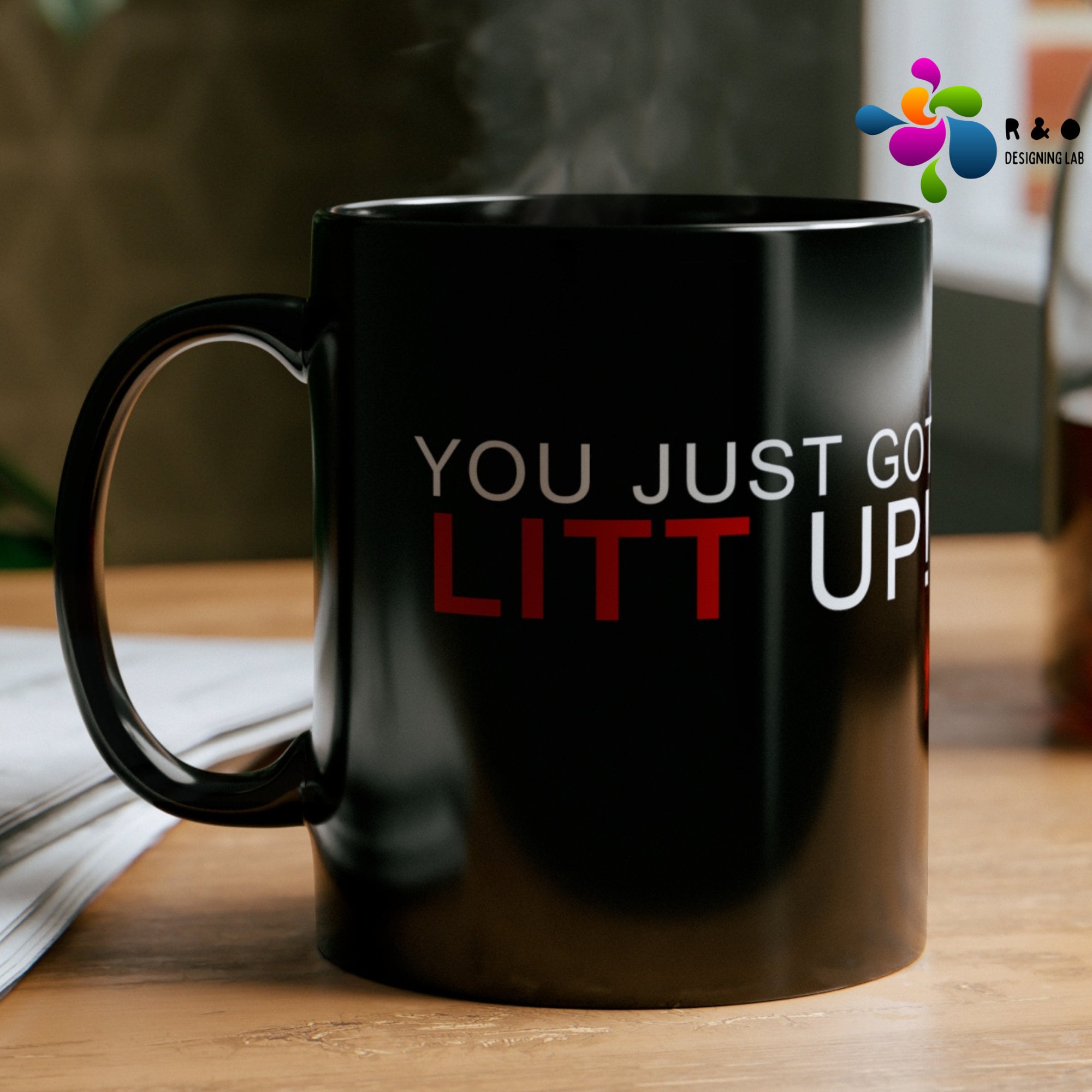 Litt up Mug, You Just Got Litt Up, Louis Litt and Harvey Specter, Suits ...