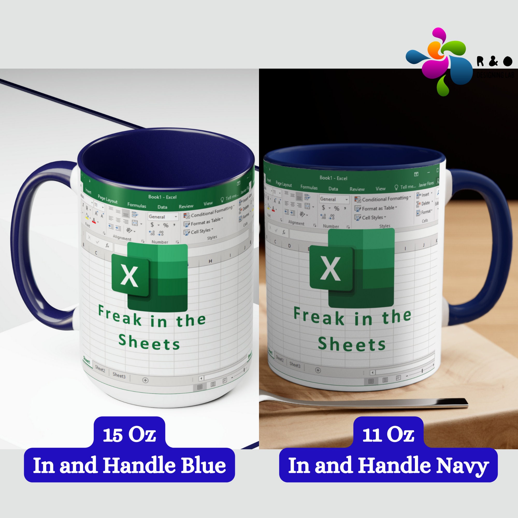 Freak in the Sheets Mug, Excel Coffee Mug, Spreadsheets Mug, Gift Ideas ...