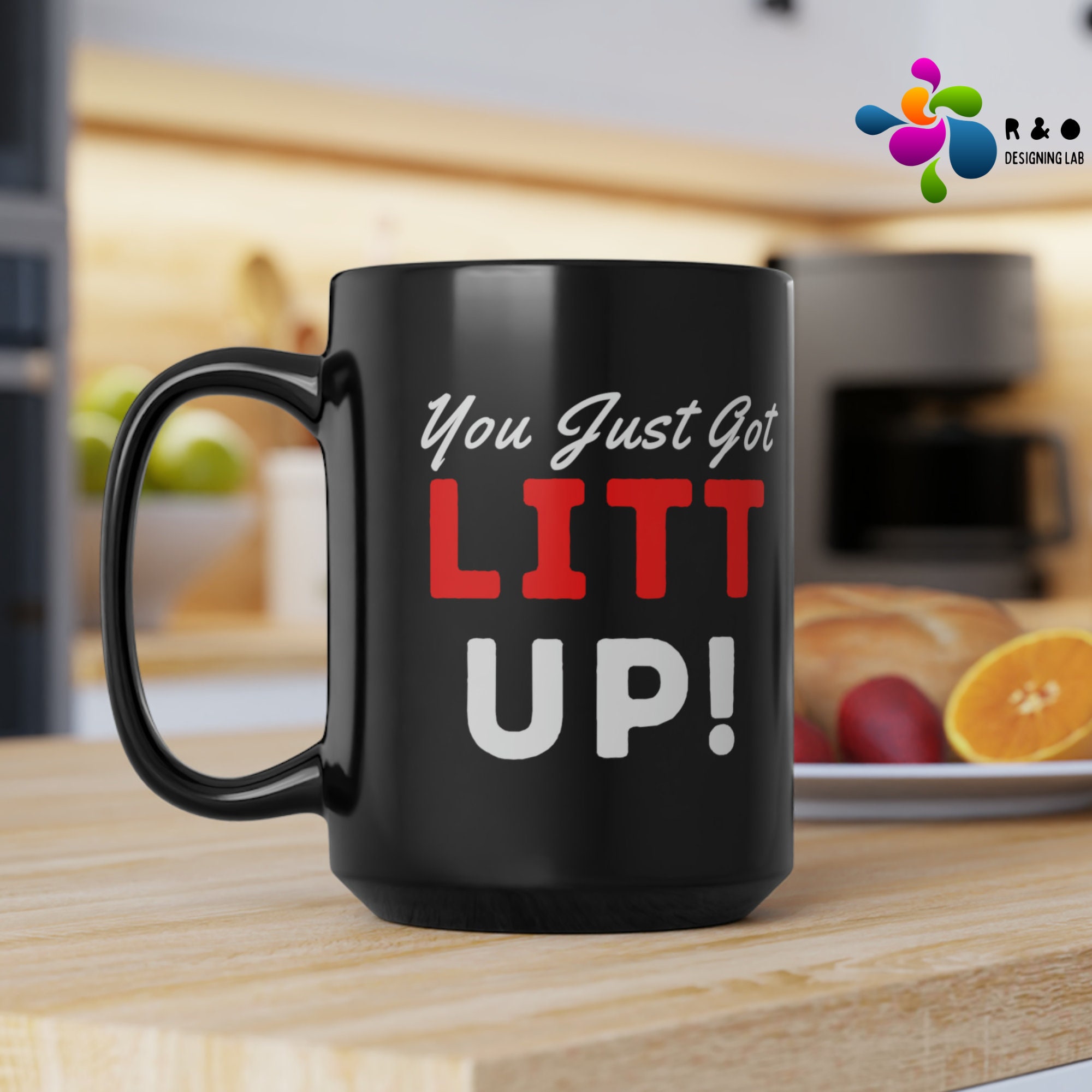 Litt up Mug, You Just Got Litt Up, Louis Litt and Harvey Specter, Suits Mug, Humorous Quote ...