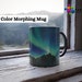 Color Changing Northern Lights Mug, Aurora Borealis Mug, Heat Sensitive ...