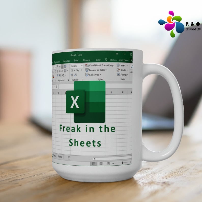 Freak in the Sheets Mug, Excel Coffee Mug, Spreadsheets Mug, Gift Ideas for Coworkers ...
