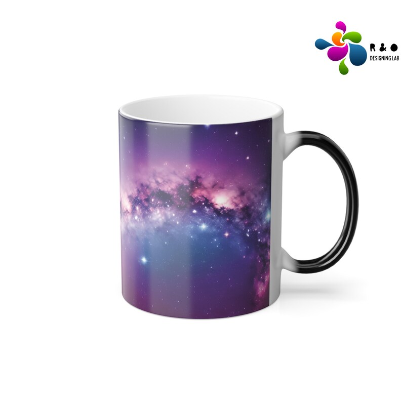 Galaxy Color Changing Coffee Mug: Space Lover Gift - Etsy
