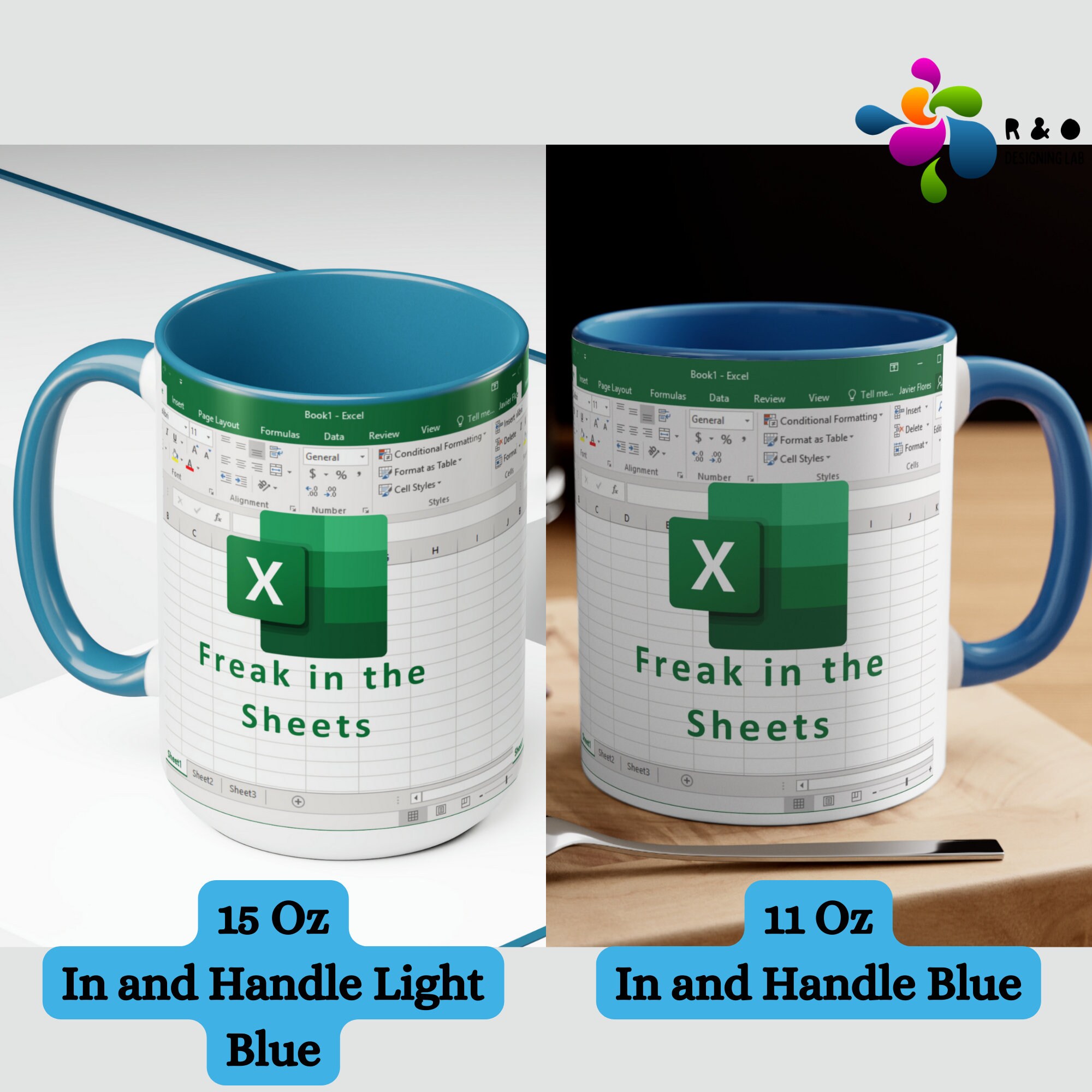 Freak in the Sheets Mug, Excel Coffee Mug, Spreadsheets Mug, Gift Ideas ...