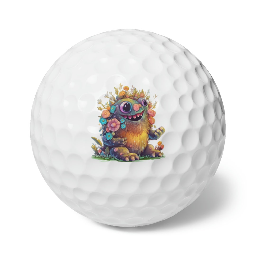 Wild Rocky Flower Monster Golf Balls, 6pcs - Etsy