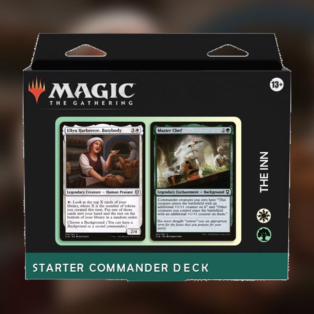 The Inn Commander Starter Deck - Etsy
