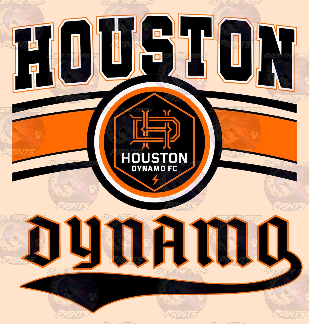 Houston Dynamo Soccer Shirt PNG File - Etsy