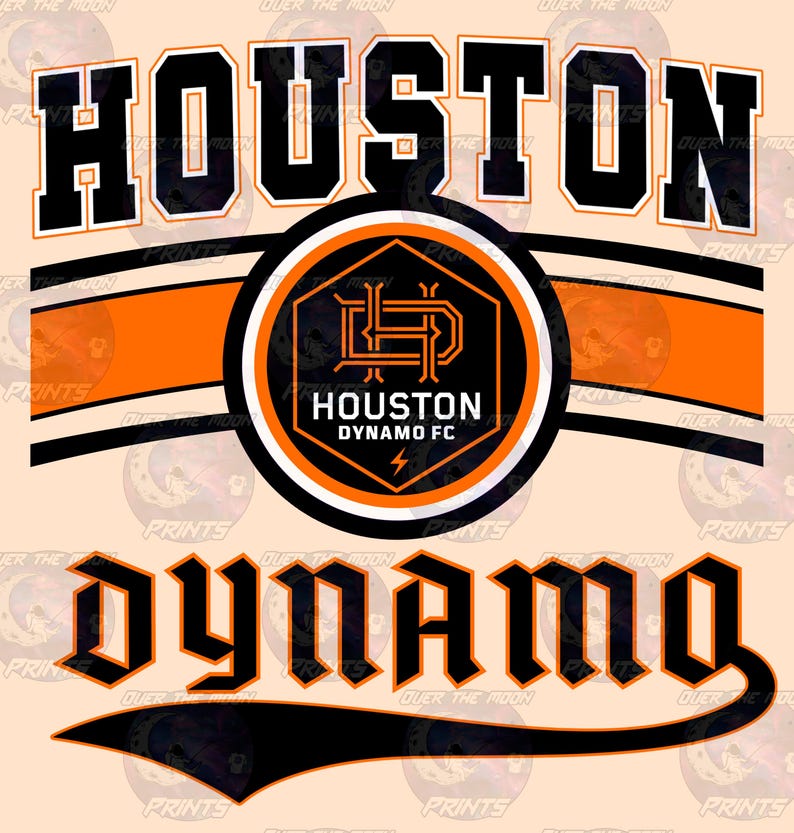 Houston Dynamo Soccer Shirt PNG File - Etsy