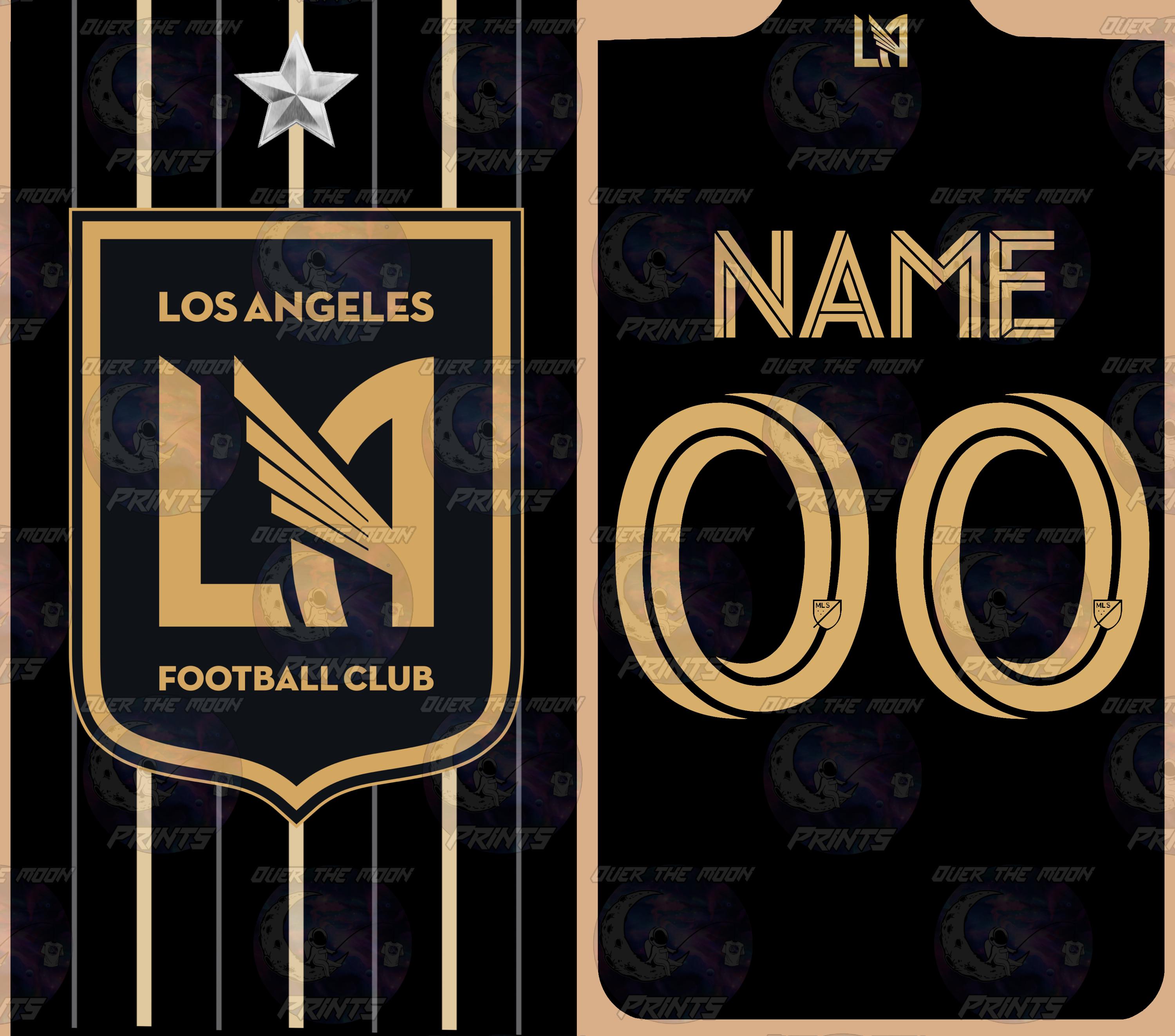 LAFC Soccer Tumbler Wrap Sublimation Design Download | Skinny Tumbler ...