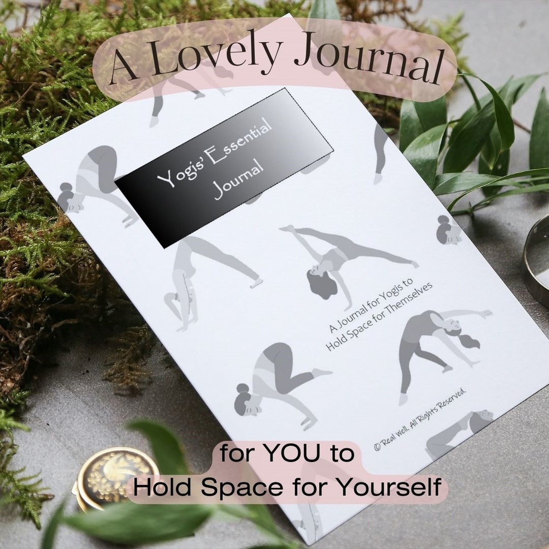 Yoga-themed Digital Journal, Printable Journal, Downloadable Journal ...