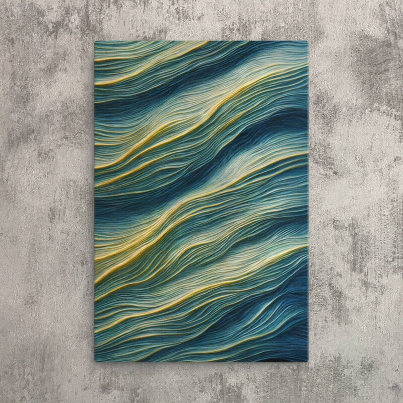 Abstract Waves - Etsy