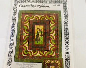 Cascading Ribbons Quilt Pattern by Cut Loose Press domestic 1st Class ...