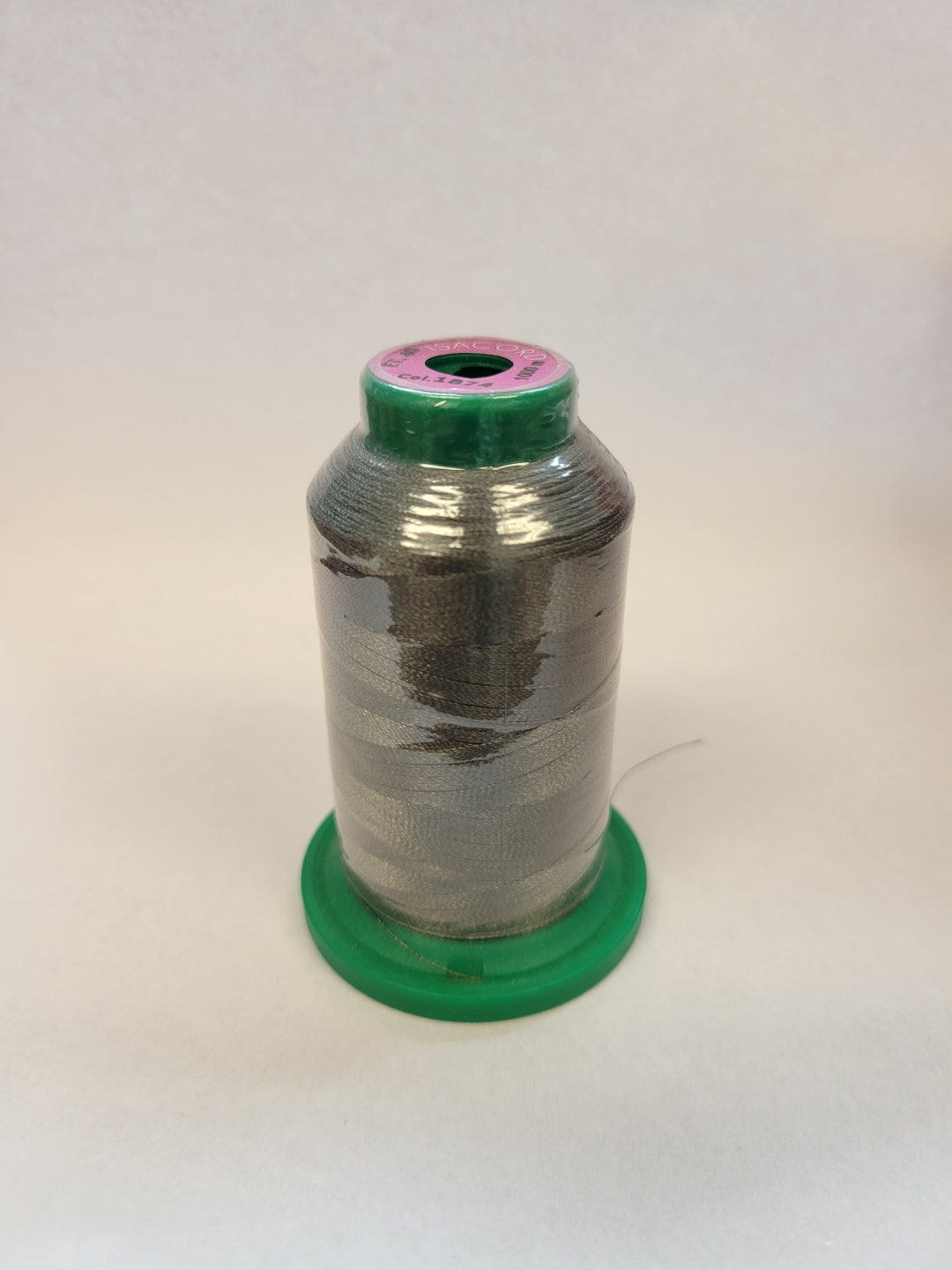 1874 Pewter Isacord Embroidery Thread - 1000 Meter Spool - Etsy