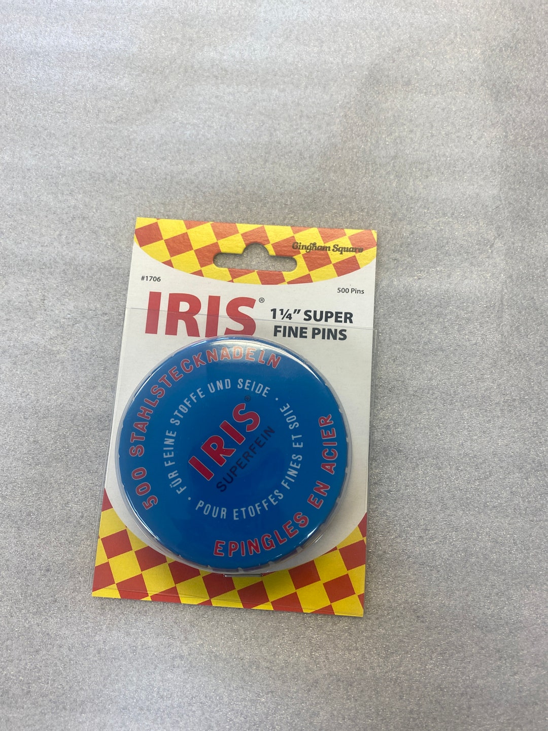 Iris Super Fine Pins - Etsy