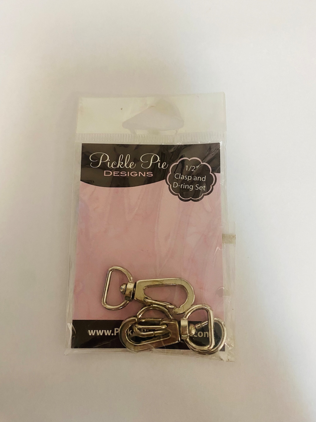 Pickle Pie Designs 1/2" Clasp and D-ring Set - Etsy