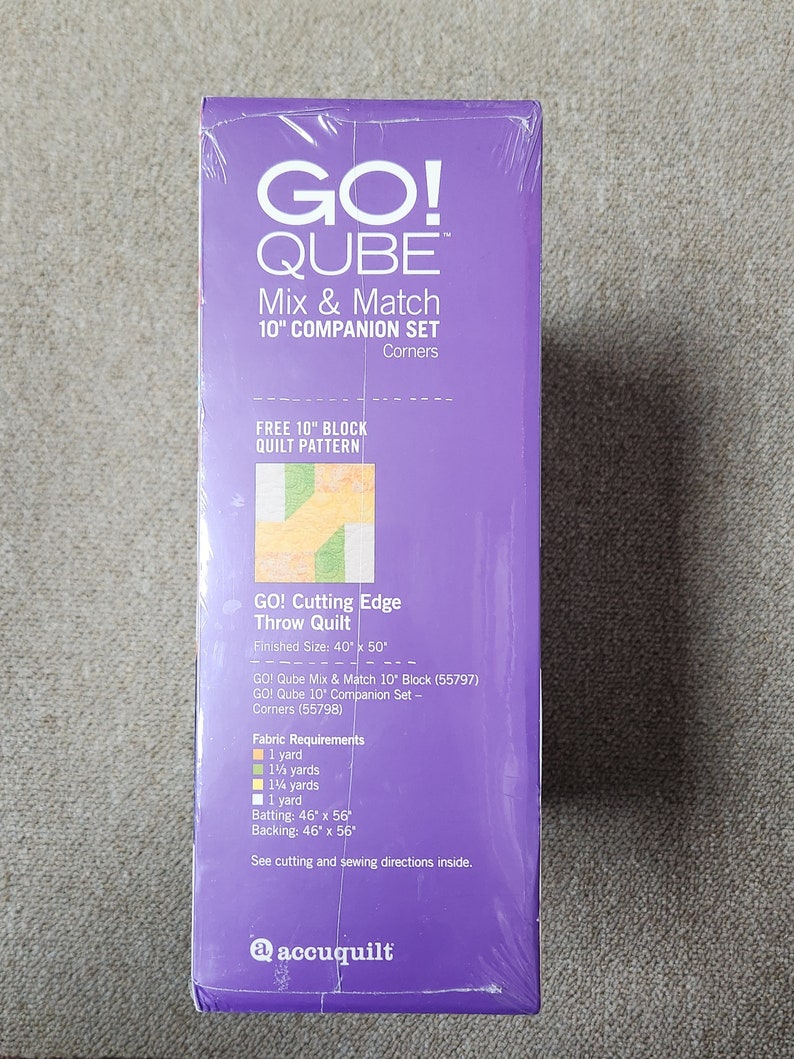 Go! Qube 10" Companion Set Corners - Etsy