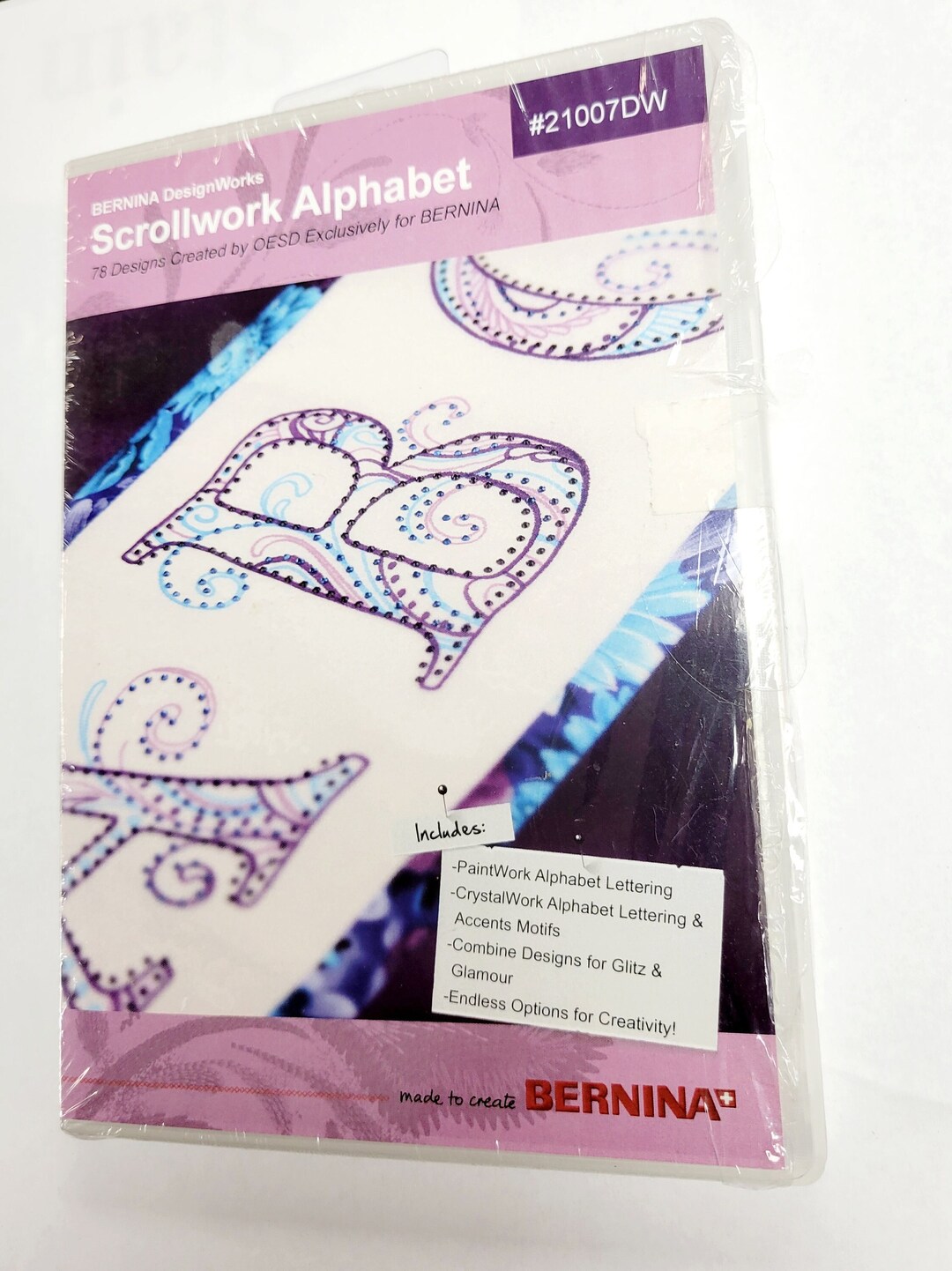 Bernina Scrollwork Alphabet - Etsy