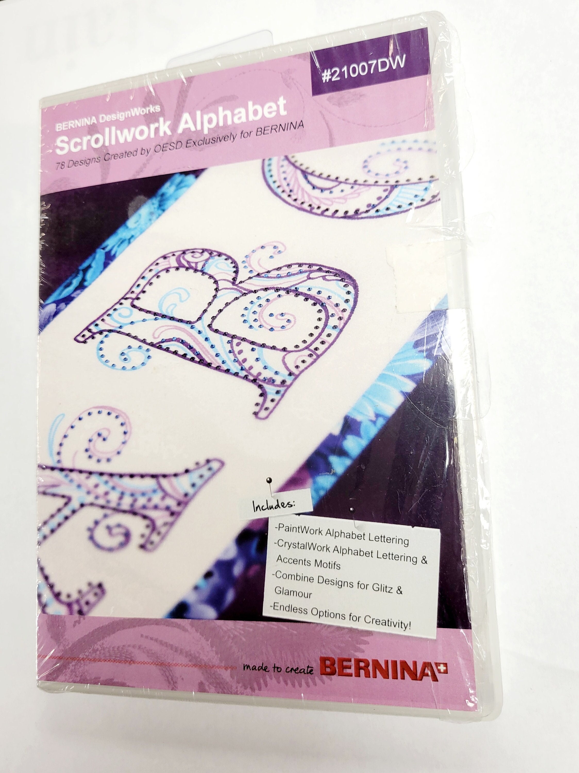 Bernina Scrollwork Alphabet - Etsy