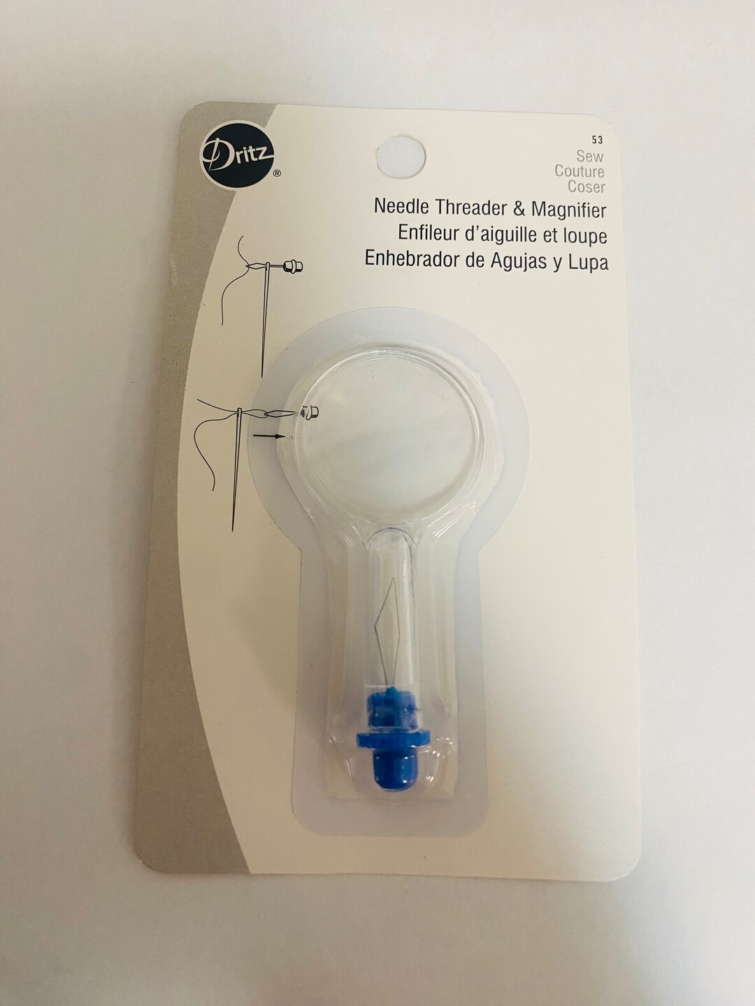 Dritz Needle Threader and Magnifier - Etsy