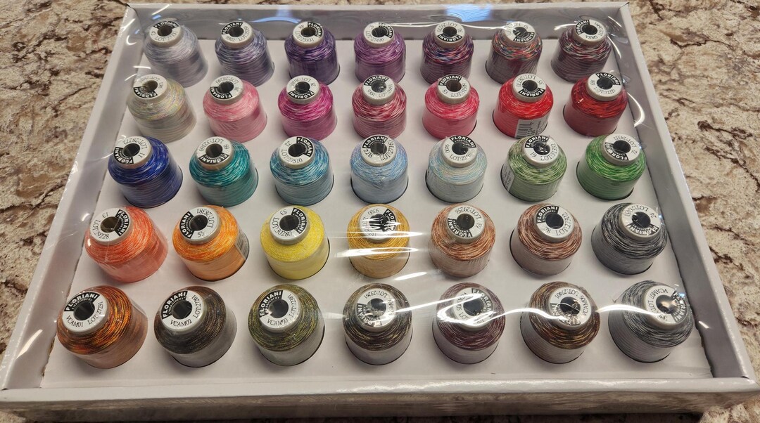 Floriani Variegated Thread Set 35 Spools - Etsy