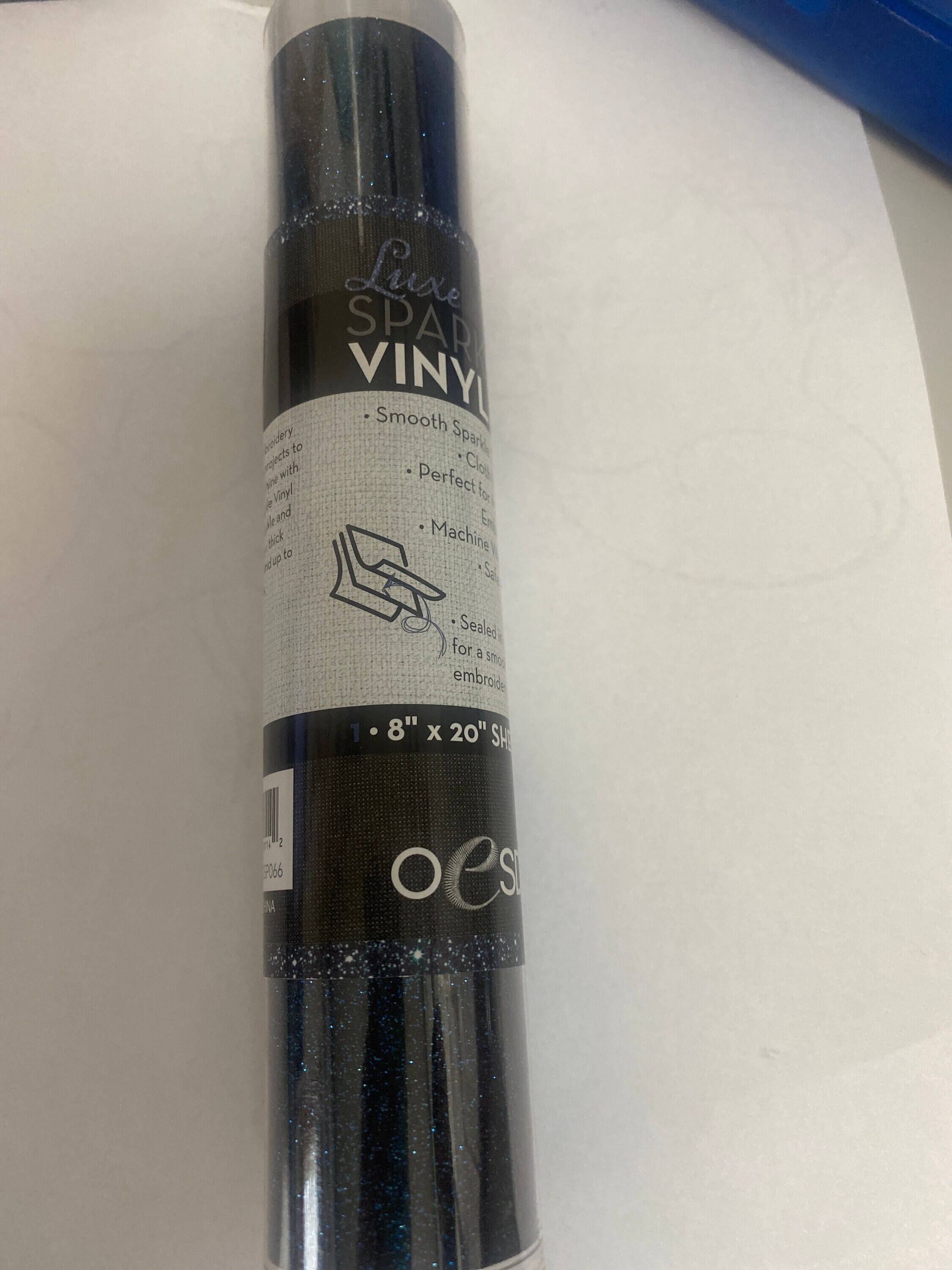OESD Luxe Sparkle Vinyl Midnight Blue - Etsy