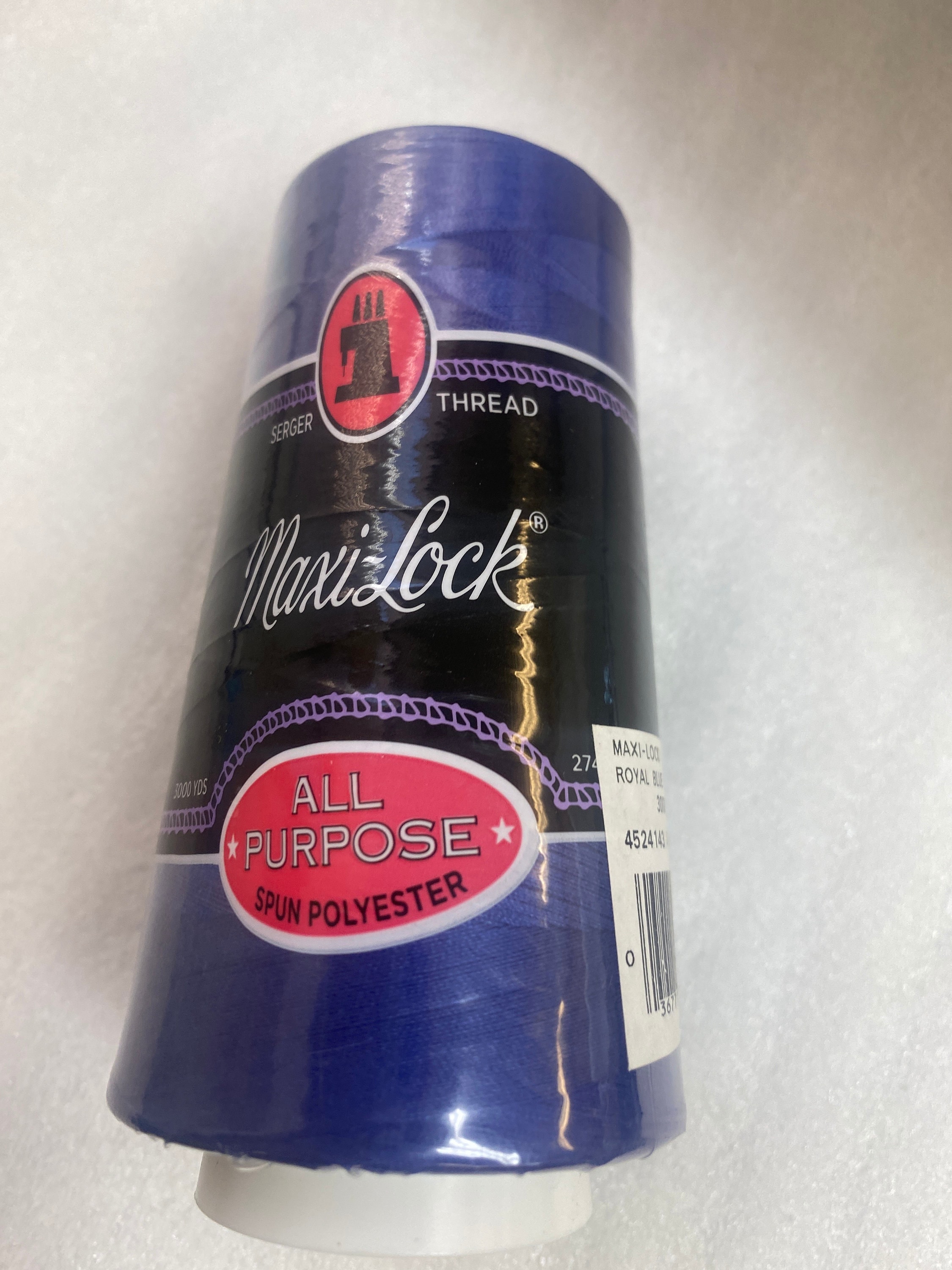 Maxi-lock Serger Thread 43311 Royal Blue - Etsy