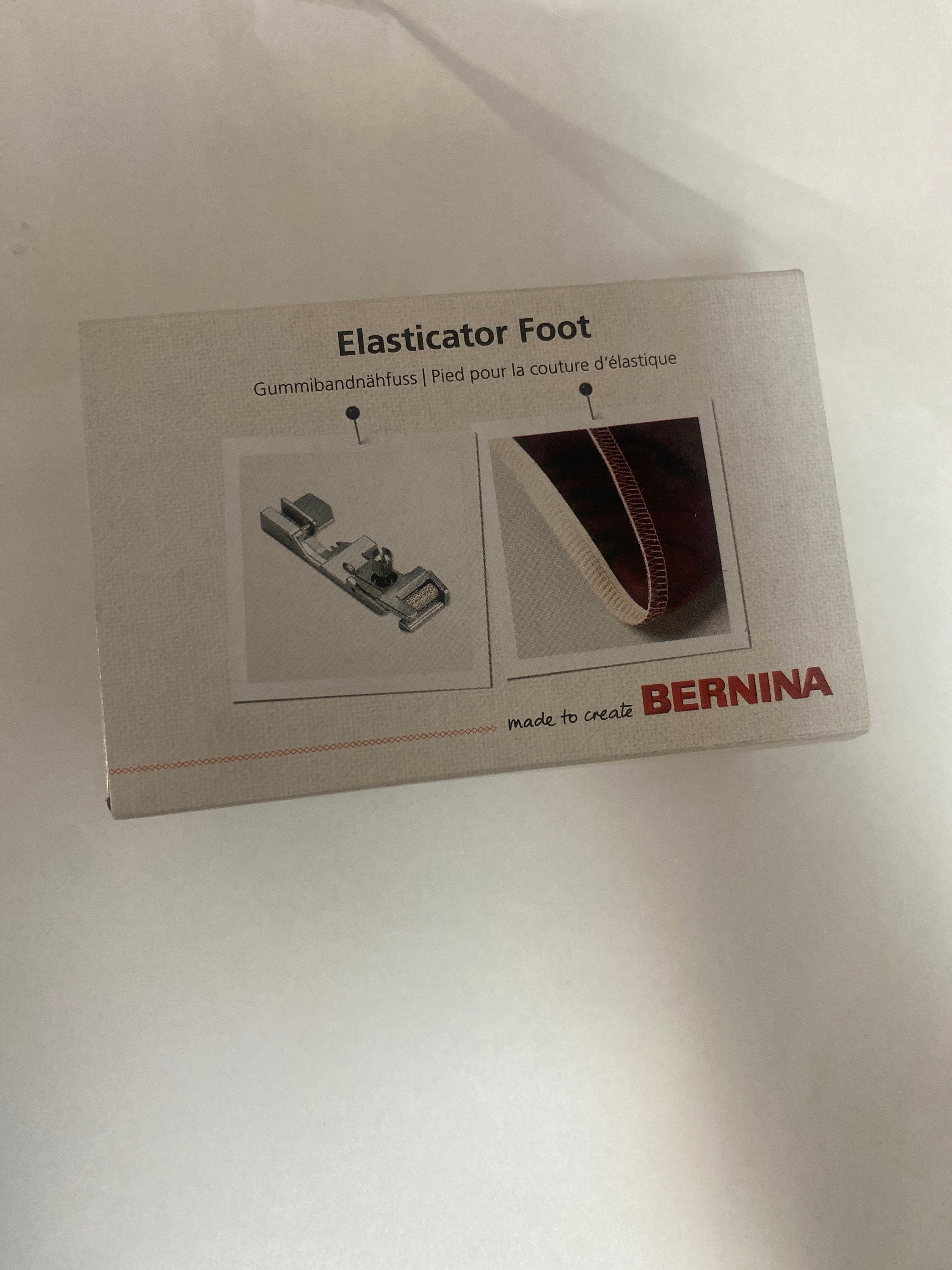 Bernina Elasticator Foot - Etsy