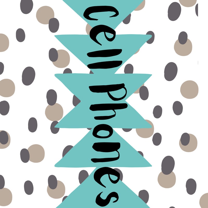 Cell Phone Sign - Etsy