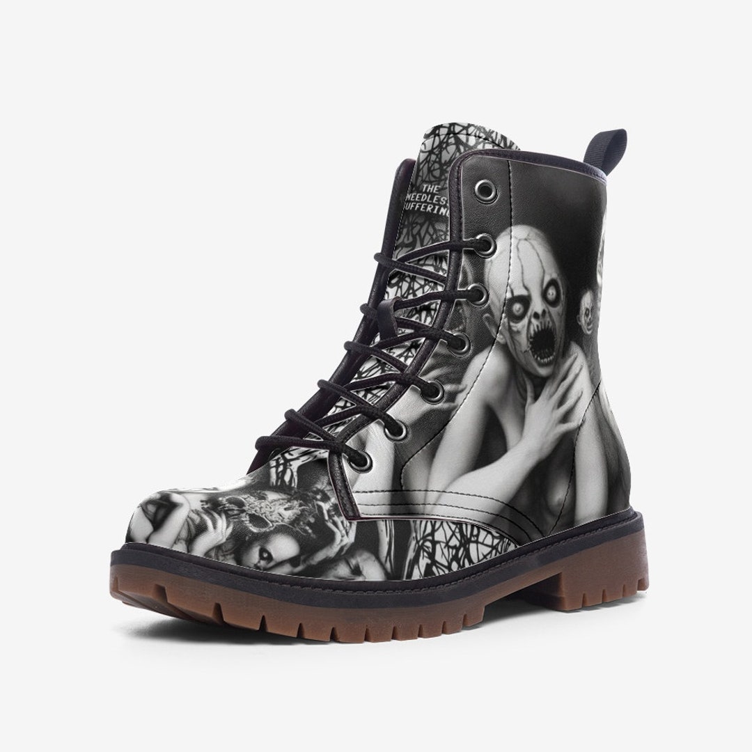 Unisex Casual Boots the Needless Suffering - Etsy