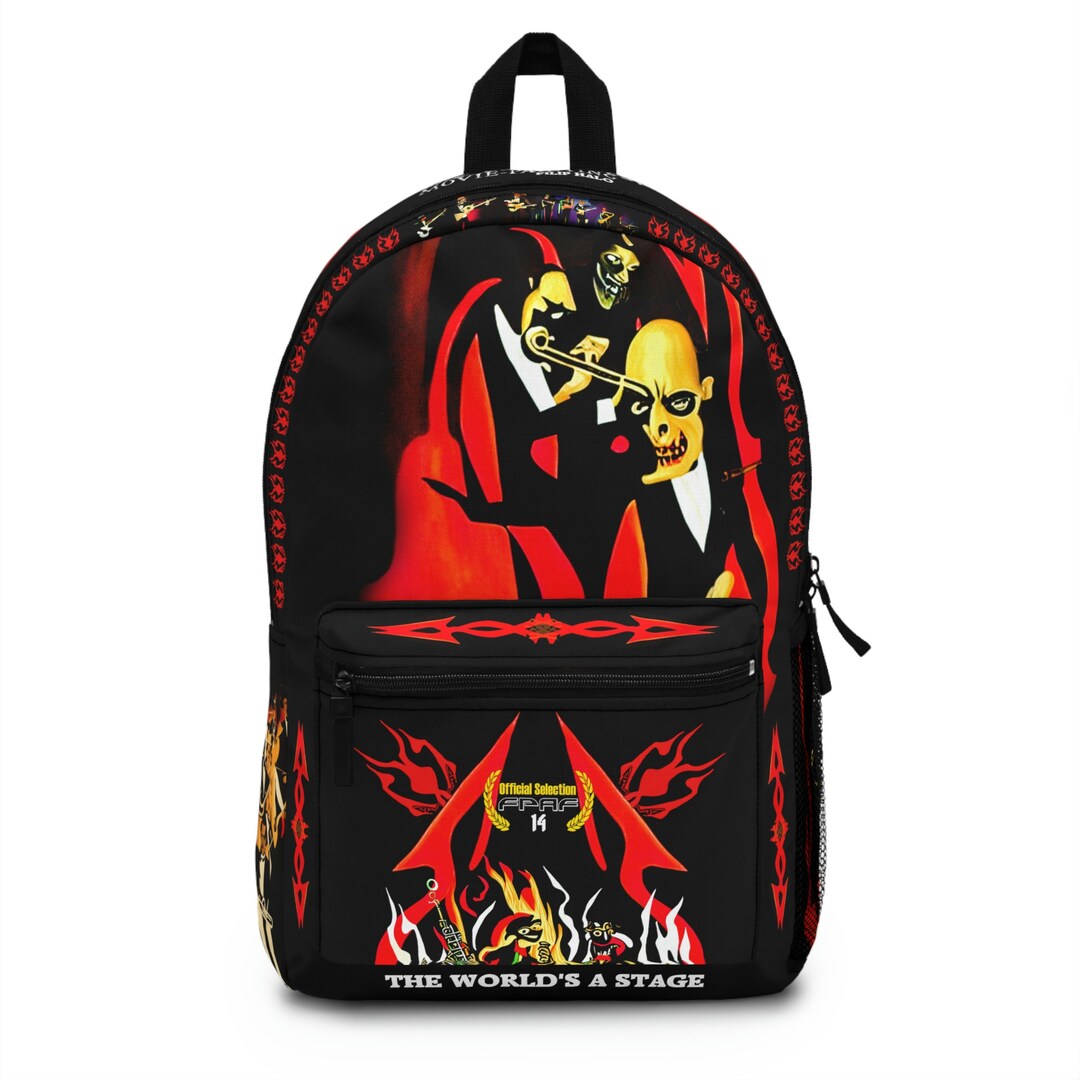 Backpack the World's A Stage - Etsy