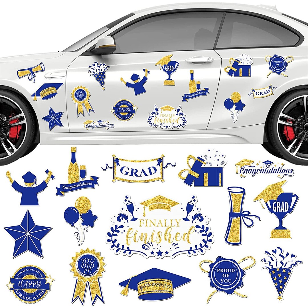 Graduation Car Magnets 2023 Graduation Car Decorations - Etsy