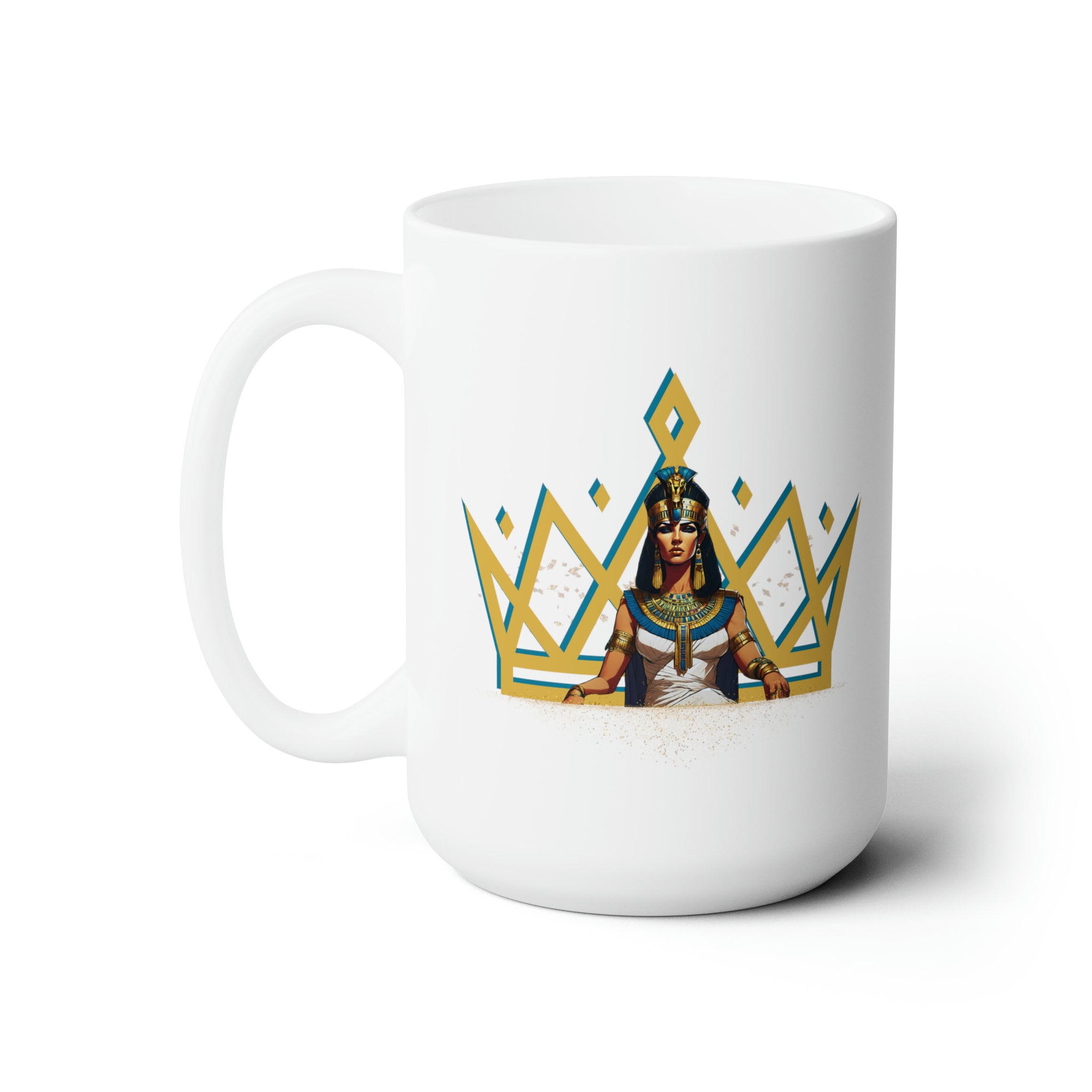 Queen Cleopatra Coffee Cup Mug Ancient Egyptian Mythology Gods Gold ...