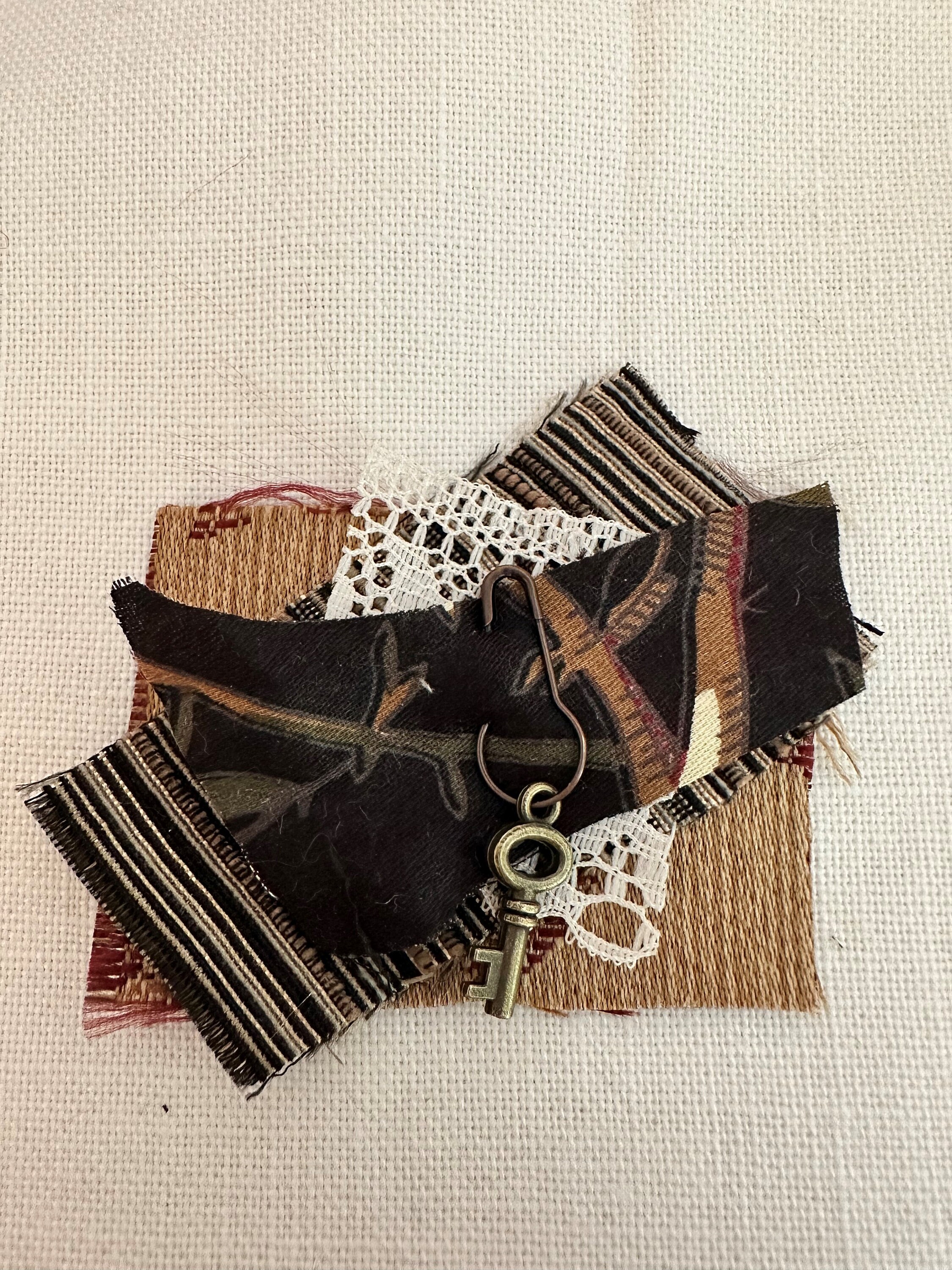 Fabric Clusters for Junk Journals, Fabric Ephemera - Etsy