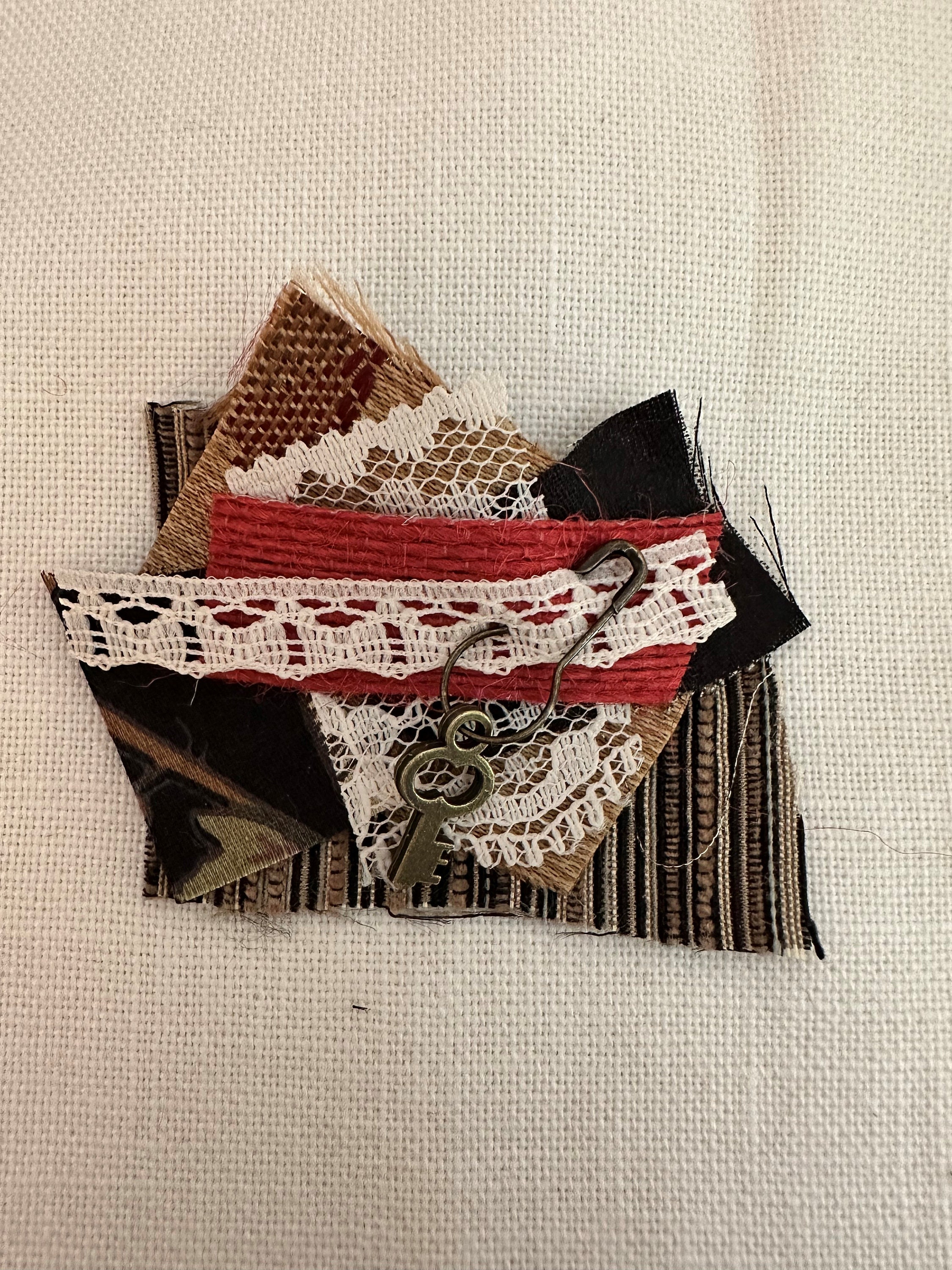 Fabric Clusters for Junk Journals, Fabric Ephemera - Etsy