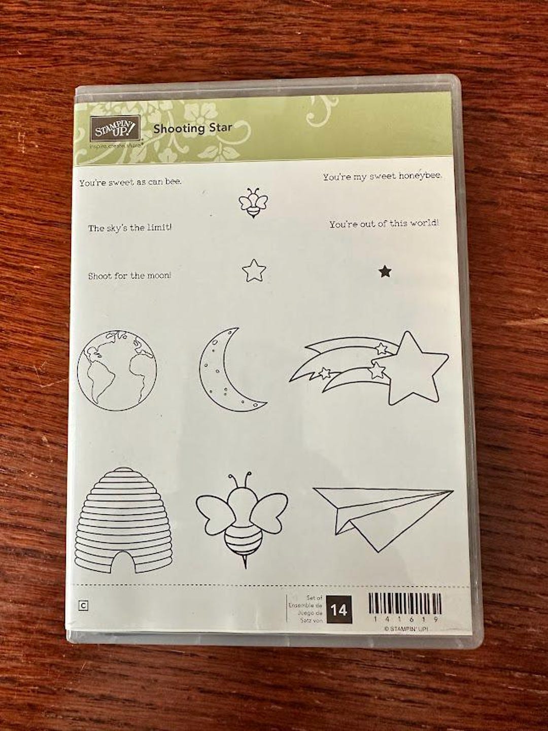 Stampin' Up! Shooting Star Stamp Set & Dies - Etsy