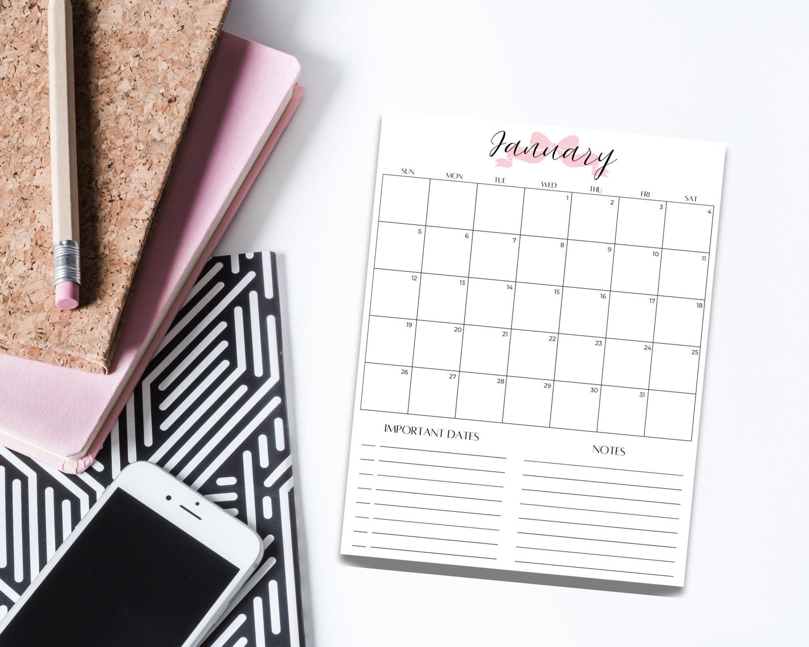 2025 Printable Calendars, 2025 Year at a Glance Calendar, 2025 ...