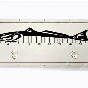20 Inch Redfish Red Drum Ruler SVG File, Boat Ruler, Fishing Ruler ...