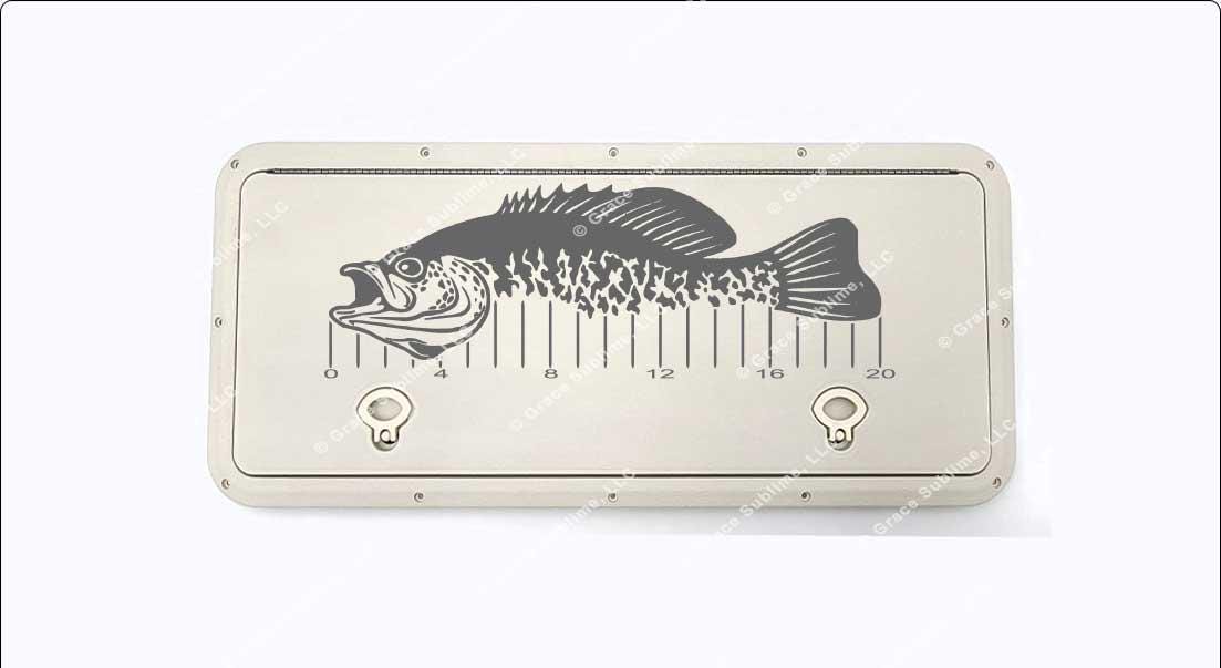 CUSTOM FISH RULERS for Your Boat, Ice Chest, Etc. Multiple Different ...
