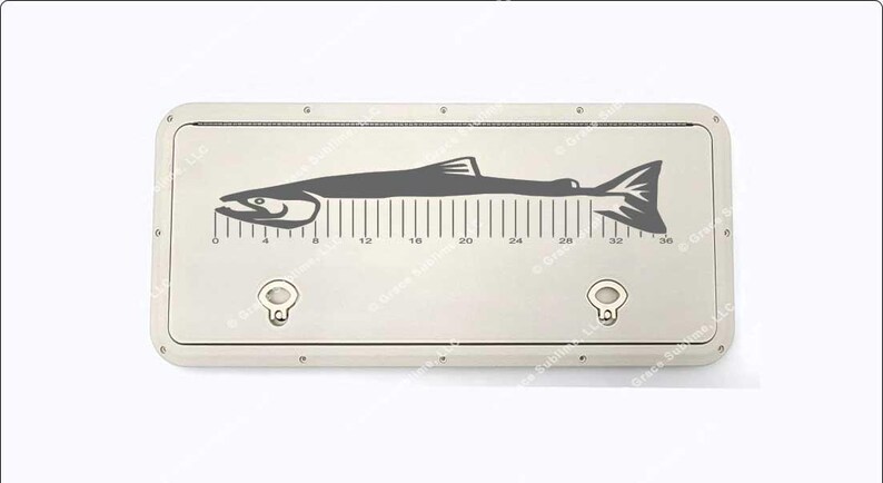 CUSTOM FISH RULERS for Your Boat, Ice Chest, Etc. Multiple Different ...